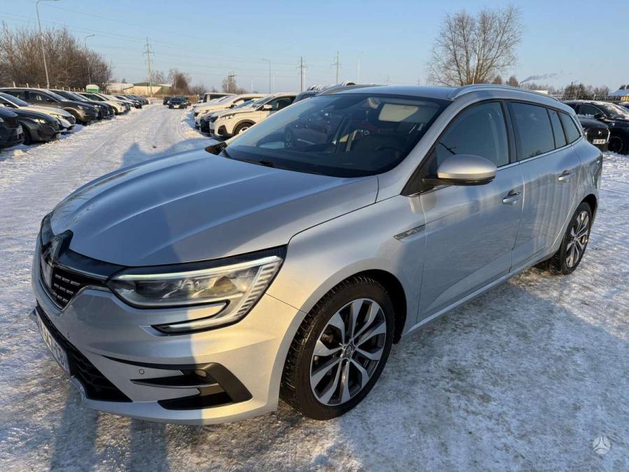 Grey Renault Megane 2023 in Marijampole, with an engine capacity of 1.33 L and mileage of 125 thousand km for 13546 €, photo 1 on AUTOMOTO.COM.LV