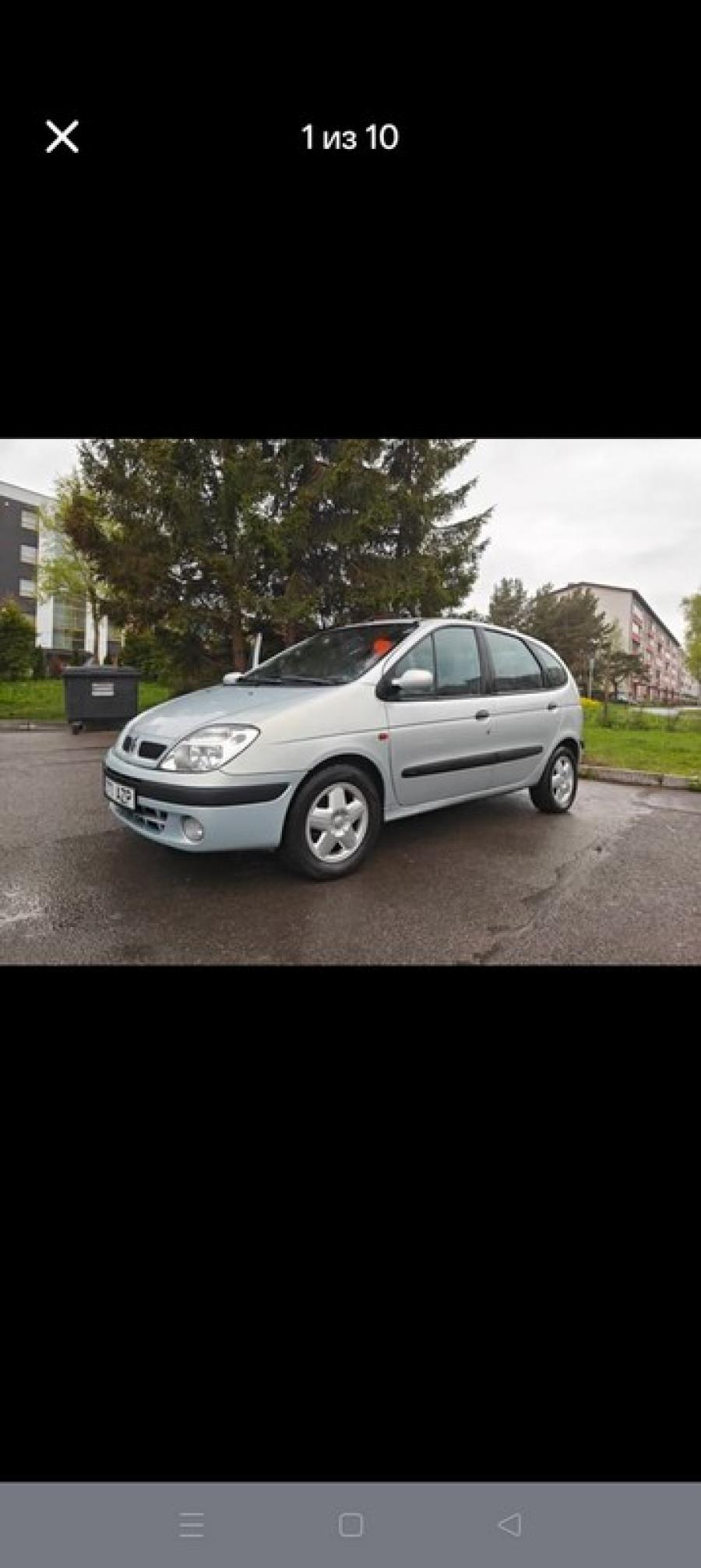 Renault Megane 2000 in Tallinn, with an engine capacity of 1.90 L and mileage of 346 thousand km for 999 €, photo 9 on AUTOMOTO.COM.LV