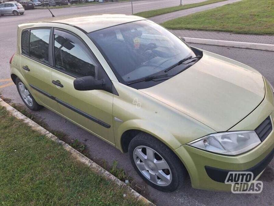 Renault Megane 2003 in Siauliai, with an engine capacity of 1.40 L and mileage of 300 thousand km for 950 €, photo 2 on AUTOMOTO.COM.LV