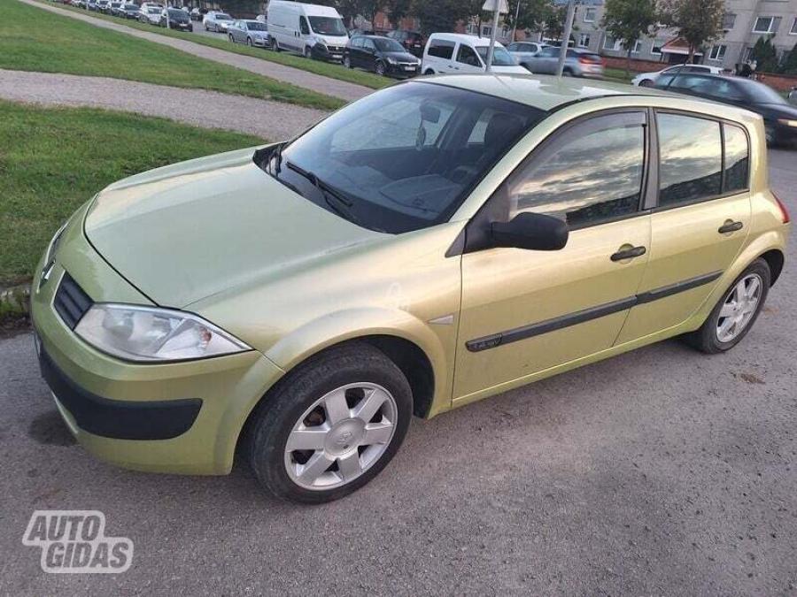 Renault Megane 2003 Šauļi, ar dzinēja tilpumu 1.40 L un nobraukumu 300 tūkst. km par 850 €, foto 1 vietnē AUTOMOTO.COM.LV