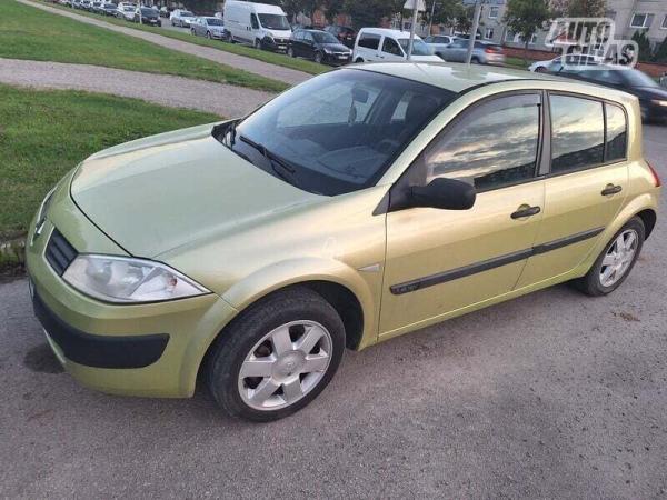 Renault Megane 2003 in Siauliai, with an engine capacity of 1.40 L and mileage of 300 thousand km for 850 €, photo 1 on AUTOMOTO.COM.LV