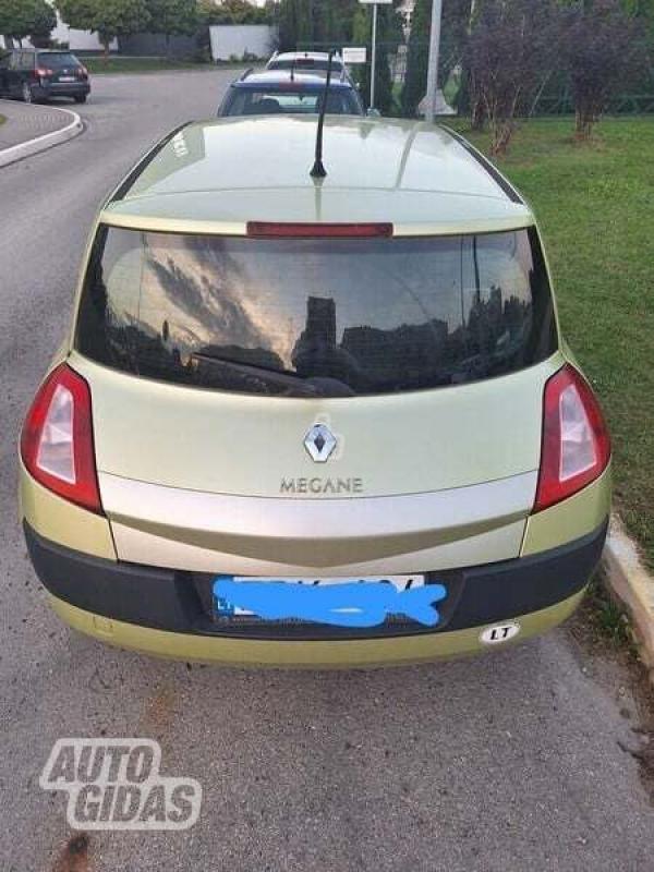 Renault Megane 2003 Šauļi, ar dzinēja tilpumu 1.40 L un nobraukumu 300 tūkst. km par 950 €, foto 5 vietnē AUTOMOTO.COM.LV
