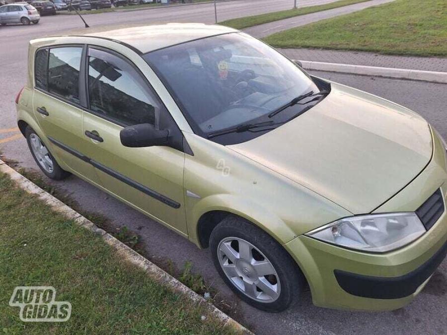 Renault Megane 2003 in Siauliai, with an engine capacity of 1.40 L and mileage of 300 thousand km for 850 €, photo 2 on AUTOMOTO.COM.LV
