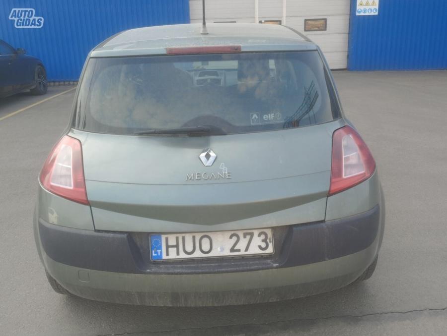 Renault Megane 2003 in Vilnius, with an engine capacity of 1.50 L and mileage of 278 thousand km for 770 €, photo 7 on AUTOMOTO.COM.LV