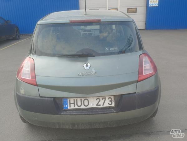 Renault Megane 2003 Viļņa, ar dzinēja tilpumu 1.50 L un nobraukumu 340 tūkst. km par 680 €, foto 6 vietnē AUTOMOTO.COM.LV