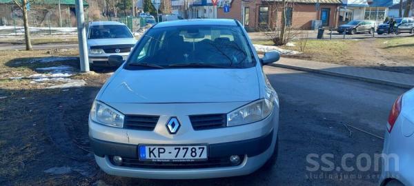 Renault Megane 2003 Jūrmala, ar dzinēja tilpumu 1.50 L un nobraukumu 300 tūkst. km par 1080 €, foto 1 vietnē AUTOMOTO.COM.LV