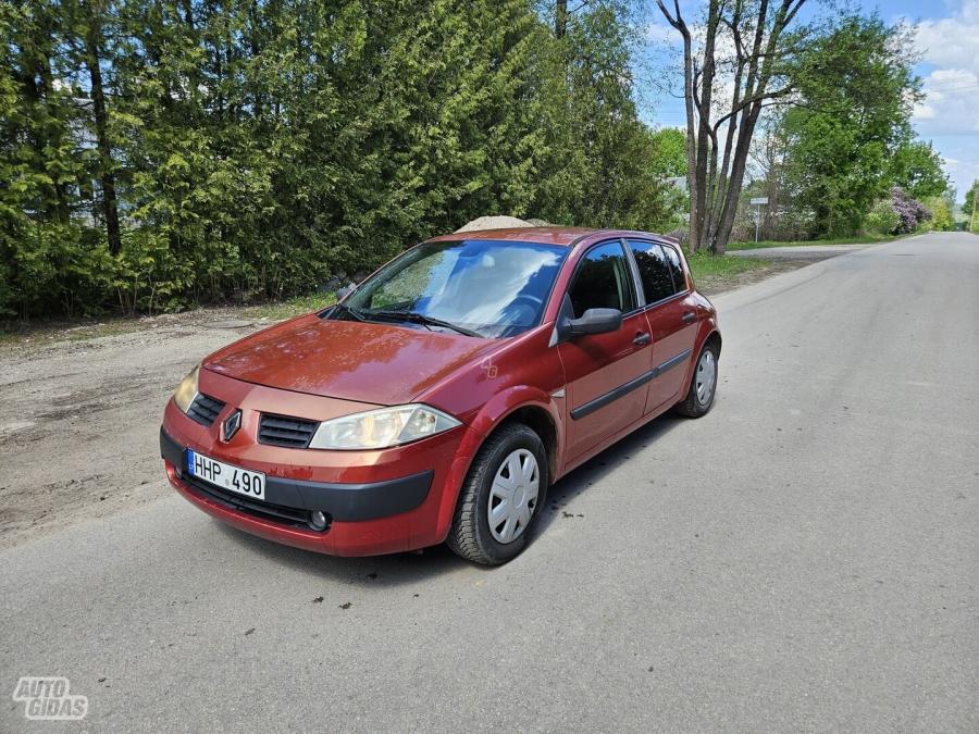 Renault Megane 2004 Prienai, ar dzinēja tilpumu 1.90 L un nobraukumu 317 tūkst. km par 777 €, foto 4 vietnē AUTOMOTO.COM.LV