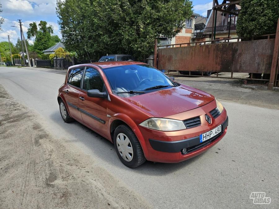 Рено Меган 2004 в Пренай, объемом двигателя 1.90 л и пробегом 323 тыс. км за 666 €, фото 1 на AUTOMOTO.COM.LV