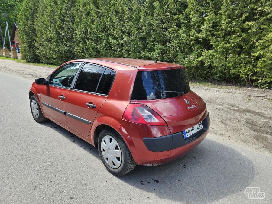 Renault Megane 2004 Prienai, ar dzinēja tilpumu 1.90 L un nobraukumu 317 tūkst. km par 600 €, foto 8 vietnē AUTOMOTO.COM.LV
