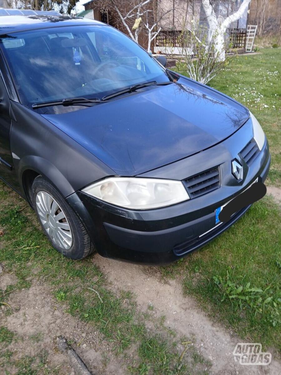 Renault Megane 2005 Joniškis, ar dzinēja tilpumu 1.50 L un nobraukumu 265 tūkst. km par 600 €, foto 6 vietnē AUTOMOTO.COM.LV