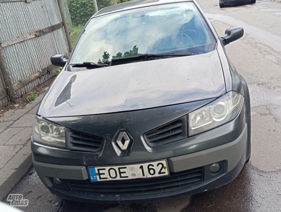 Renault Megane 2006 Viļņa, ar dzinēja tilpumu 1.60 L un nobraukumu 260 tūkst. km par 850 €, foto 6 vietnē AUTOMOTO.COM.LV