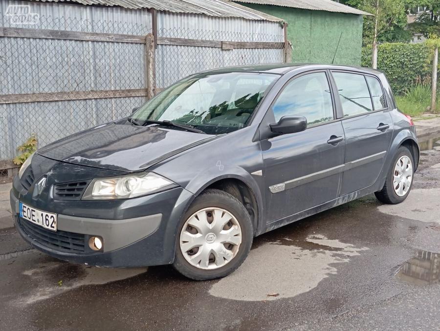 Рено Меган 2006 в Вильнюс, объемом двигателя 1.60 л и пробегом 260 тыс. км за 850 €, фото 1 на AUTOMOTO.COM.LV
