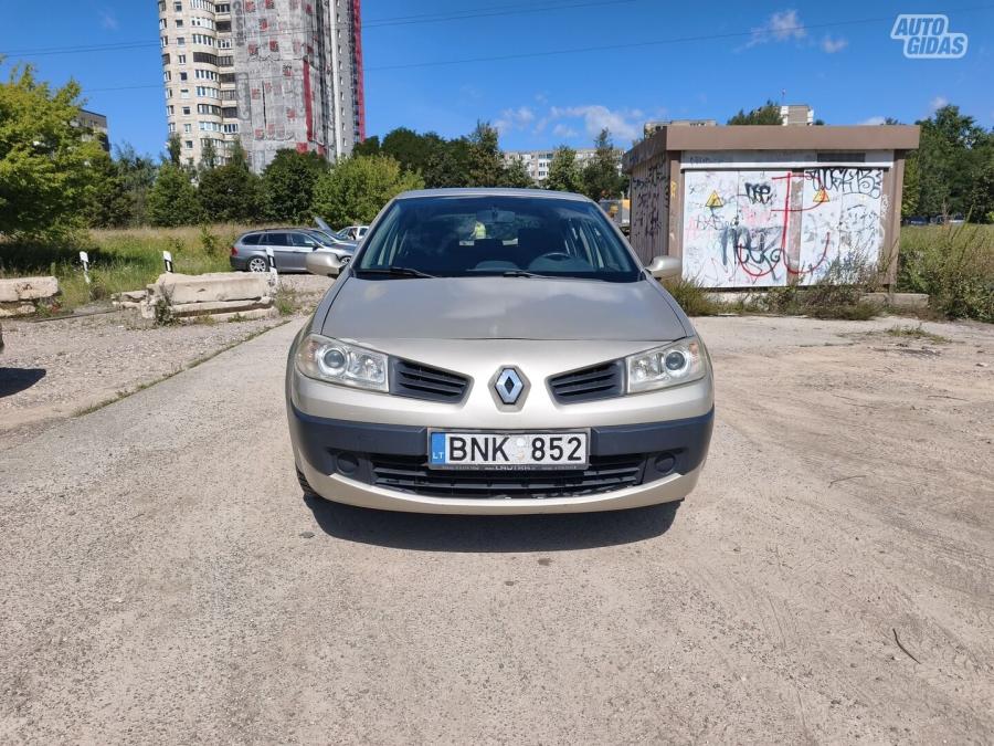 Рено Меган 2006 в Вильнюс, объемом двигателя 1.60 л и пробегом 166 тыс. км за 650 €, фото 3 на AUTOMOTO.COM.LV