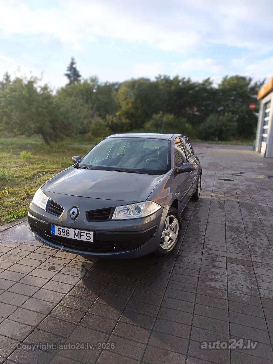 Renault Megane 2006 Tallina, ar dzinēja tilpumu 1.60 L un nobraukumu 184 tūkst. km par 1700 €, foto 1 vietnē AUTOMOTO.COM.LV