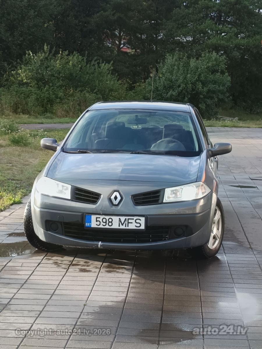 Renault Megane 2006 Tallina, ar dzinēja tilpumu 1.60 L un nobraukumu 184 tūkst. km par 1700 €, foto 3 vietnē AUTOMOTO.COM.LV