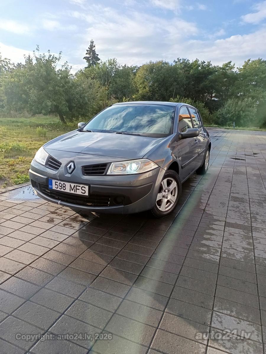 Renault Megane 2006 Tallina, ar dzinēja tilpumu 1.60 L un nobraukumu 184 tūkst. km par 1700 €, foto 4 vietnē AUTOMOTO.COM.LV