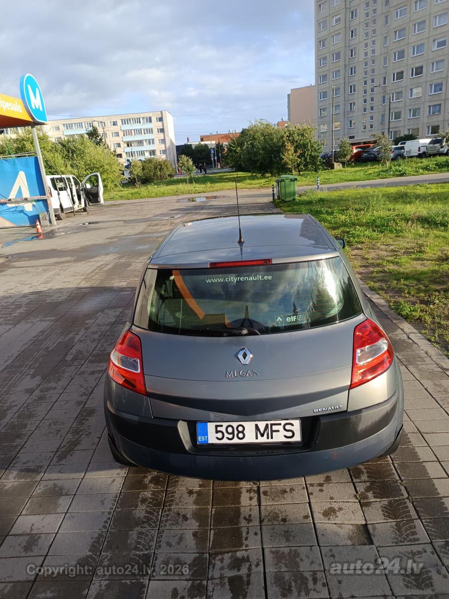 Renault Megane 2006 Tallina, ar dzinēja tilpumu 1.60 L un nobraukumu 184 tūkst. km par 1700 €, foto 6 vietnē AUTOMOTO.COM.LV
