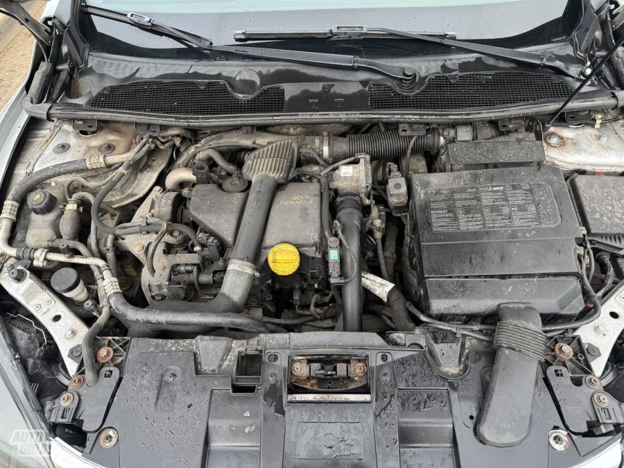 Renault Megane 2012 Panevēža, ar dzinēja tilpumu 1.50 L un nobraukumu 261 tūkst. km par 1250 €, foto 14 vietnē AUTOMOTO.COM.LV