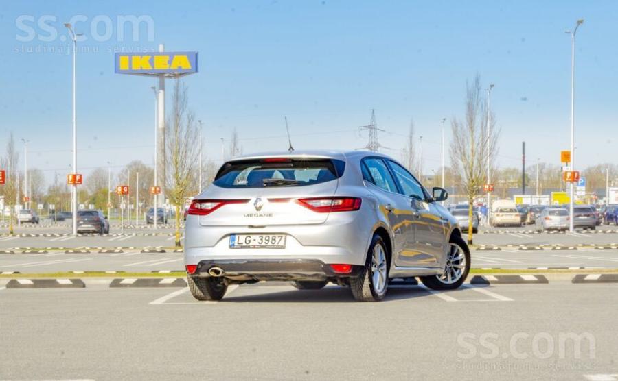 Renault Megane 2018 Rīga, ar dzinēja tilpumu 1.50 L un nobraukumu 188 tūkst. km par 8590 €, foto 6 vietnē AUTOMOTO.COM.LV