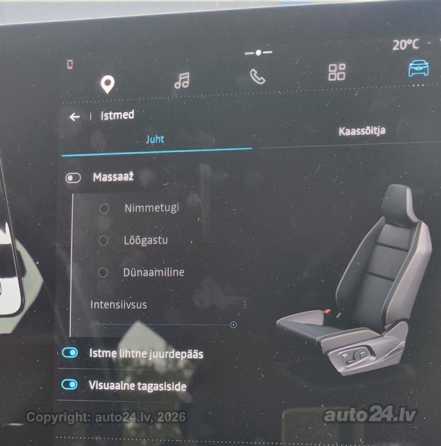 Renault Megane 2023 in Tallinn, with an engine capacity of 0.00 L and mileage of 86 thousand km for 24900 €, photo 18 on AUTOMOTO.COM.LV