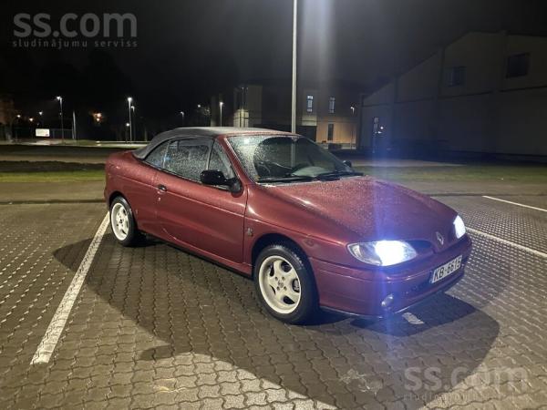 Red Renault Megane 1998 in Riga, with an engine capacity of 1.60 L and mileage of 193 thousand km for 1450 €, photo 1 on AUTOMOTO.COM.LV