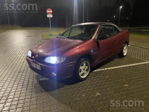Red Renault Megane 1998 in Riga, with an engine capacity of 1.60 L and mileage of 193 thousand km for 1450 €, photo 5 on AUTOMOTO.COM.LV