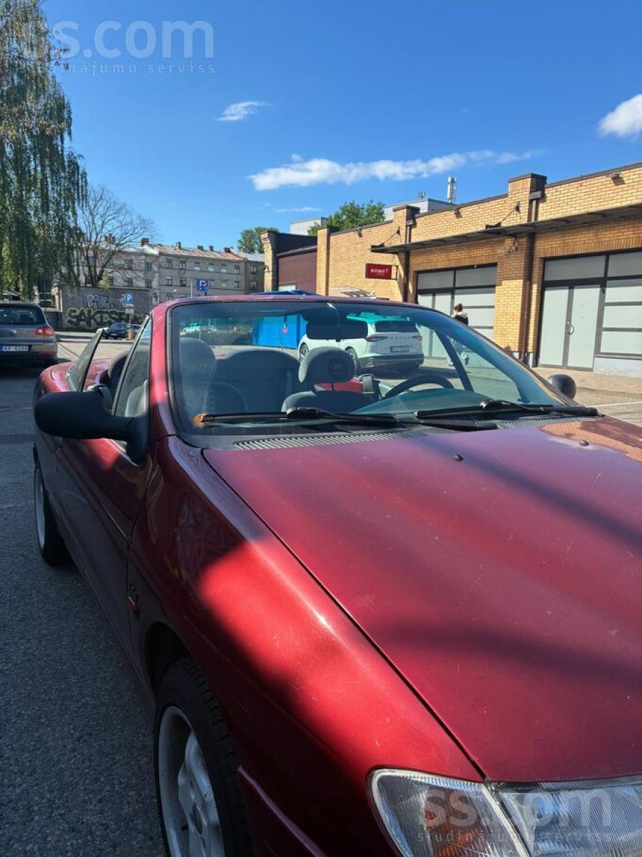 Red Renault Megane 1998 in Riga, with an engine capacity of 1.60 L and mileage of 198 thousand km for 1500 €, photo 8 on AUTOMOTO.COM.LV