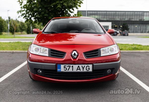 Red Renault Megane 2007 in Tallinn, with an engine capacity of 2.00 L and mileage of 97 thousand km for 4699 €, photo 2 on AUTOMOTO.COM.LV
