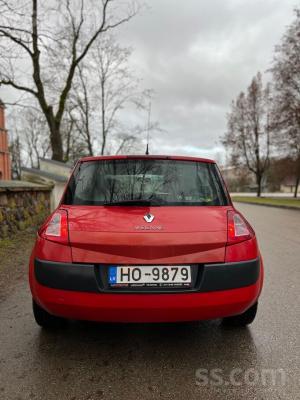 Sarkans Renault Megane 2005 Rīga, ar dzinēja tilpumu 1.40 L un nobraukumu 283 tūkst. km par 850 €, foto 6 vietnē AUTOMOTO.COM.LV