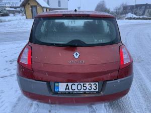 Sarkans Renault Megane 2005 Klaipėda, ar dzinēja tilpumu 1.60 L un nobraukumu 138 tūkst. km par 2400 €, foto 18 vietnē AUTOMOTO.COM.LV