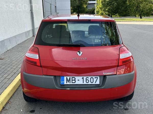 Sarkans Renault Megane 2007 Rīga, ar dzinēja tilpumu 1.60 L un nobraukumu 220 tūkst. km par 1799 €, foto 6 vietnē AUTOMOTO.COM.LV