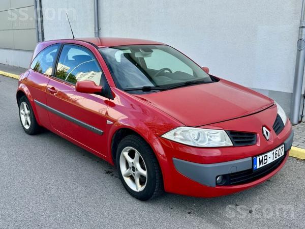 Sarkans Renault Megane 2007 Rīga, ar dzinēja tilpumu 1.60 L un nobraukumu 220 tūkst. km par 1799 €, foto 1 vietnē AUTOMOTO.COM.LV