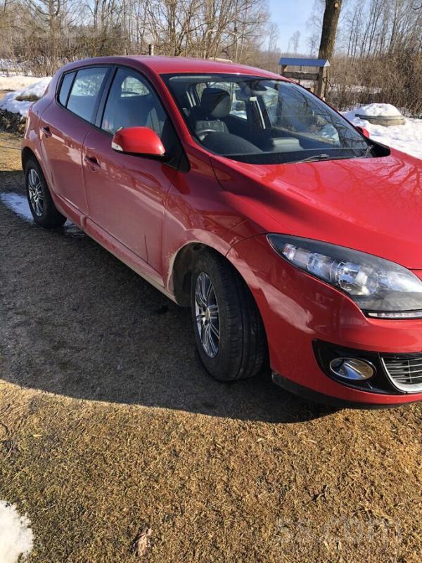 Красный Рено Меган 2012 в Прейли, объемом двигателя 1.50 л и пробегом 165 тыс. км за 930 €, фото 10 на AUTOMOTO.COM.LV