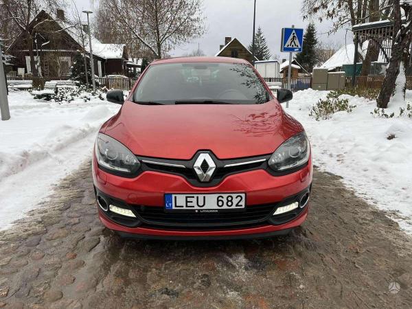 Red Renault Megane 2015 in Vilnius, with an engine capacity of 1.46 L and mileage of 170 thousand km for 4500 €, photo 1 on AUTOMOTO.COM.LV