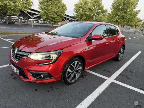 Sarkans Renault Megane 2016 Tauragė, ar dzinēja tilpumu 1.60 L un nobraukumu 136 tūkst. km par 8700 €, foto 1 vietnē AUTOMOTO.COM.LV