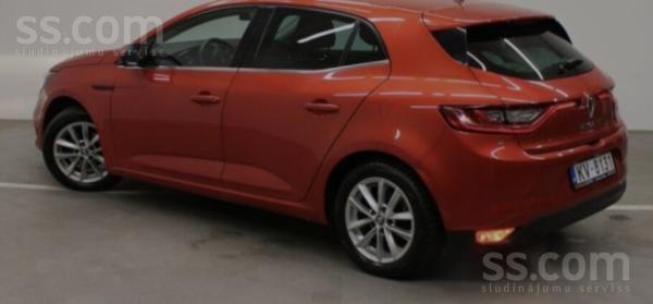 Sarkans Renault Megane 2017 Madona, ar dzinēja tilpumu 1.20 L un nobraukumu 115 tūkst. km par 9500 €, foto 4 vietnē AUTOMOTO.COM.LV