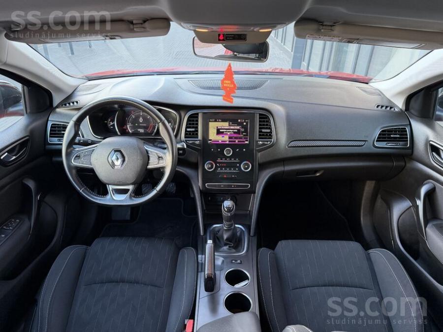 Sarkans Renault Megane 2020 Tukums, ar dzinēja tilpumu 1.50 L un nobraukumu 199 tūkst. km par 8790 €, foto 28 vietnē AUTOMOTO.COM.LV