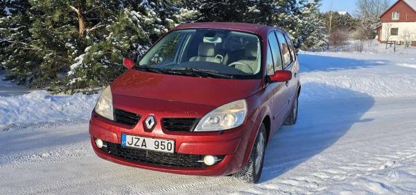 Sarkans Renault Megane 2007 Viļņa, ar dzinēja tilpumu 2.00 L un nobraukumu 244 tūkst. km par 1250 €, foto 1 vietnē AUTOMOTO.COM.LV