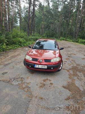 Красный Рено Меган 2006 в Рига, объемом двигателя 1.60 л и пробегом 164 тыс. км за 1100 €, фото 11 на AUTOMOTO.COM.LV