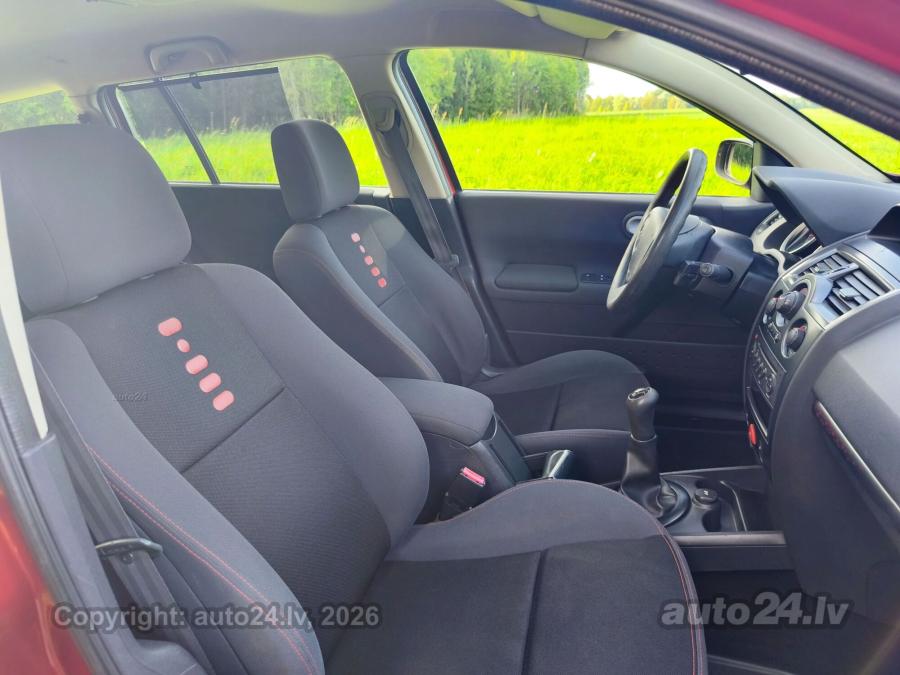 Sarkans Renault Megane 2008 Viljandi, ar dzinēja tilpumu 1.60 L un nobraukumu 176 tūkst. km par 2300 €, foto 7 vietnē AUTOMOTO.COM.LV