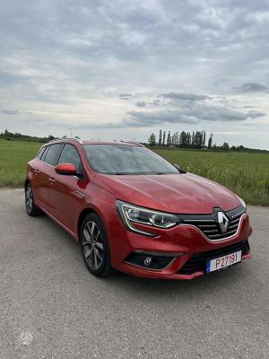 Sarkans Renault Megane 2016 Tauragė, ar dzinēja tilpumu 1.20 L un nobraukumu 100 tūkst. km par 6100 €, foto  vietnē AUTOMOTO.COM.LV