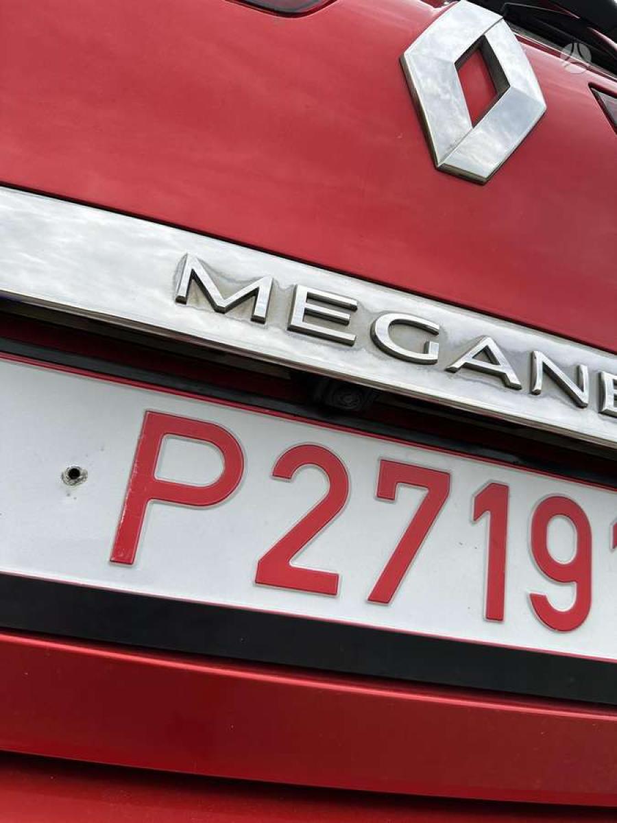 Red Renault Megane 2016 in Taurage, with an engine capacity of 1.20 L and mileage of 100 thousand km for 6100 €, photo 11 on AUTOMOTO.COM.LV