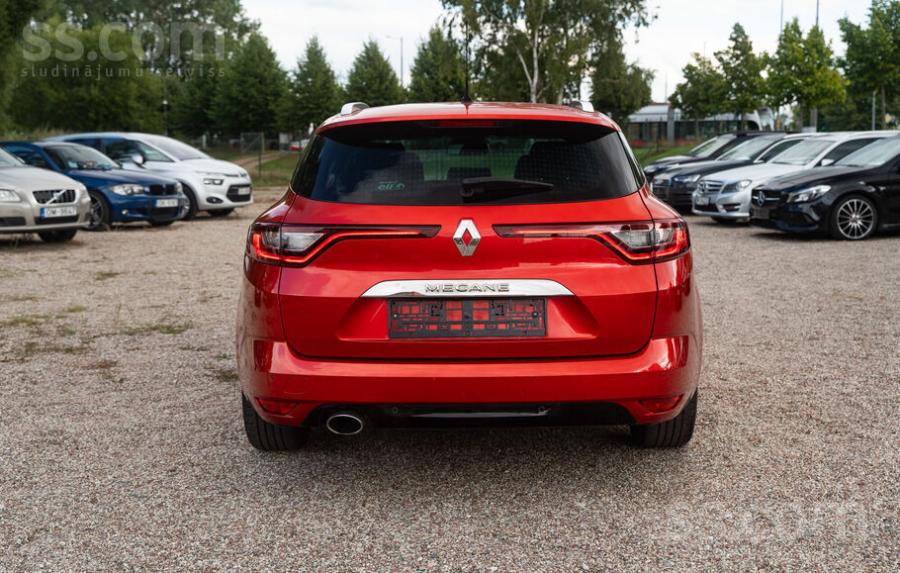 Sarkans Renault Megane 2016 Liepāja, ar dzinēja tilpumu 1.20 L un nobraukumu 101 tūkst. km par 7200 €, foto 7 vietnē AUTOMOTO.COM.LV