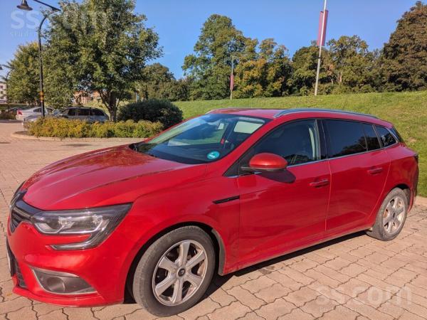 Sarkans Renault Megane 2017 Bauska, ar dzinēja tilpumu 1.50 L un nobraukumu 280 tūkst. km par 10700 €, foto 3 vietnē AUTOMOTO.COM.LV