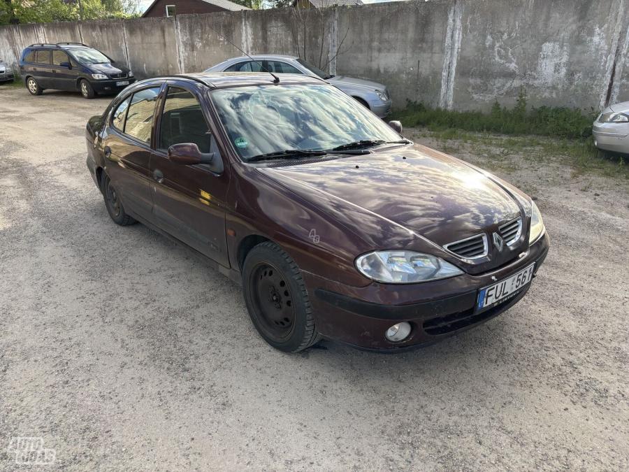 Рено Меган 1999 в Ионишкис, объемом двигателя 1.60 л и пробегом 180 тыс. км за 230 €, фото 1 на AUTOMOTO.COM.LV