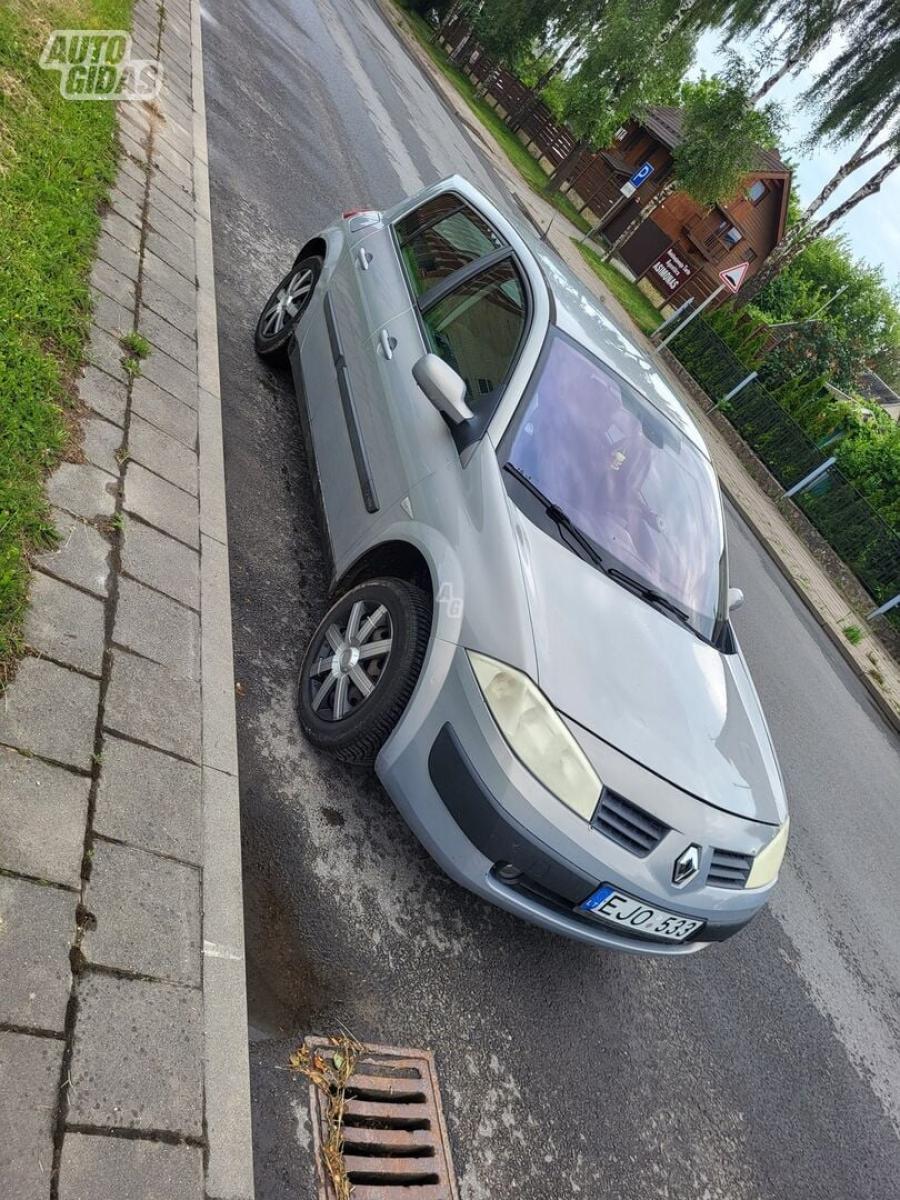 Renault Megane 2002 Panevēža, ar dzinēja tilpumu 1.60 L un nobraukumu 207 tūkst. km par 630 €, foto 1 vietnē AUTOMOTO.COM.LV