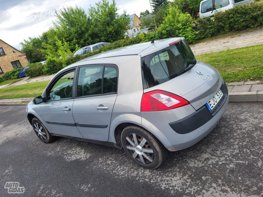 Renault Megane 2002 Panevēža, ar dzinēja tilpumu 1.60 L un nobraukumu 207 tūkst. km par 630 €, foto 3 vietnē AUTOMOTO.COM.LV