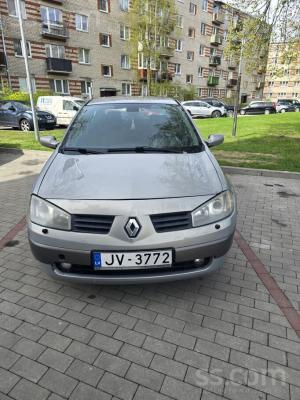 Рено Меган 2004 в Юрмала, объемом двигателя 1.90 л и пробегом 271 тыс. км за 1000 €, фото  на AUTOMOTO.COM.LV