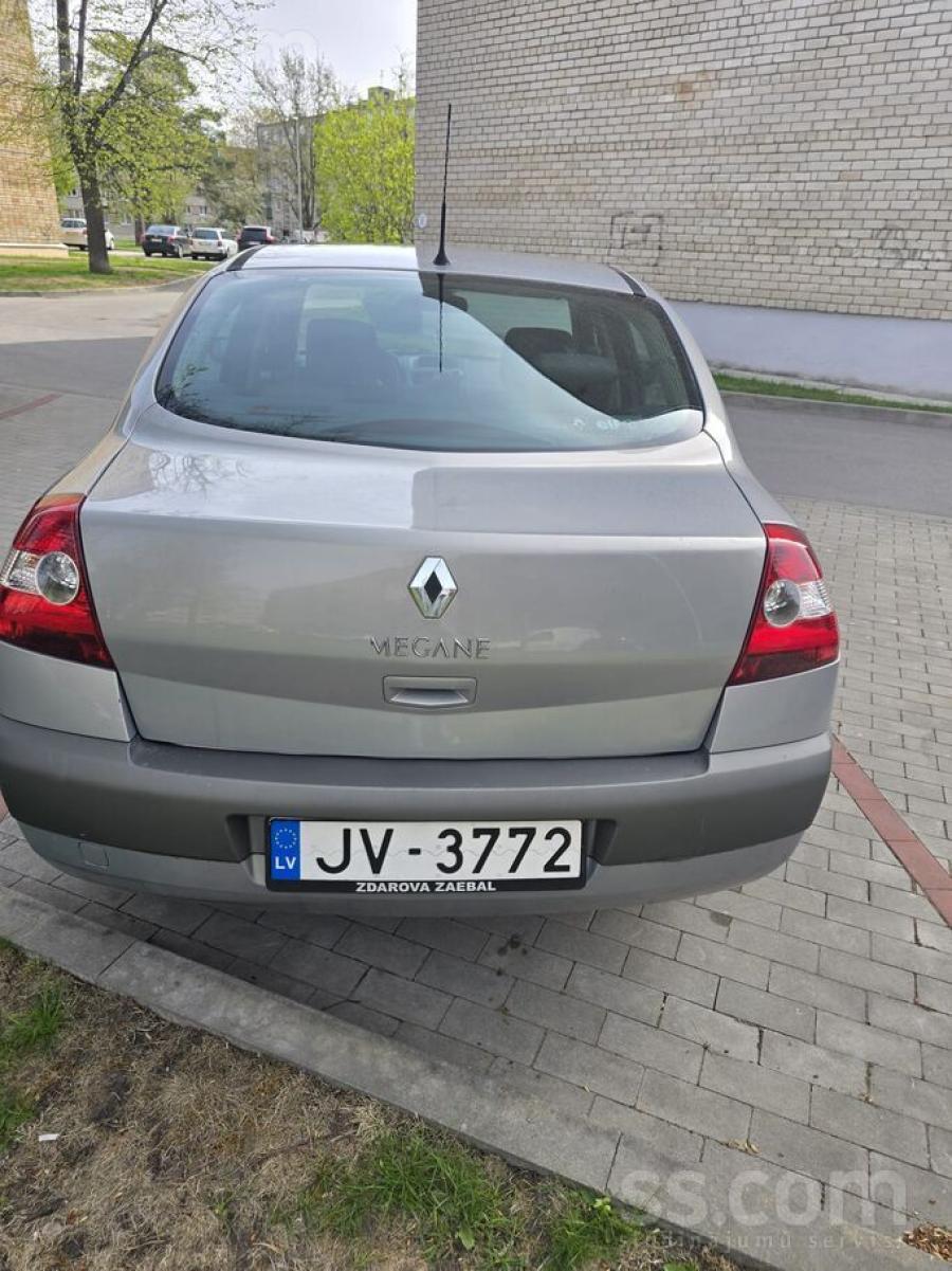 Renault Megane 2004 Jūrmala, ar dzinēja tilpumu 1.90 L un nobraukumu 271 tūkst. km par 1000 €, foto 12 vietnē AUTOMOTO.COM.LV