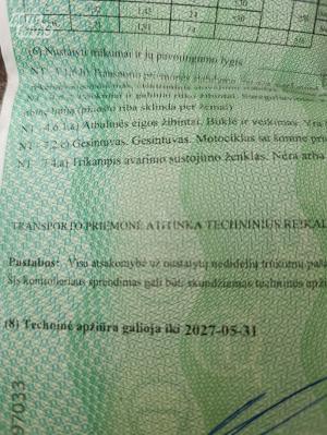 Рено Меган 2004 в Вилкавишкис, объемом двигателя 1.90 л и пробегом 374 тыс. км за 999 €, фото 7 на AUTOMOTO.COM.LV